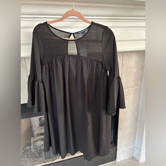 French Connection | Dresses | French Connection Black Long Sleeve Dress ...